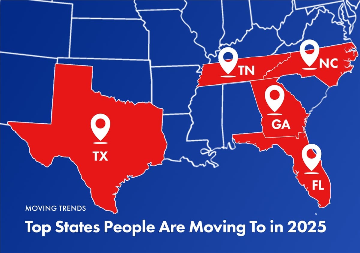 2025 Moving Trends | Where are people moving in 2025?